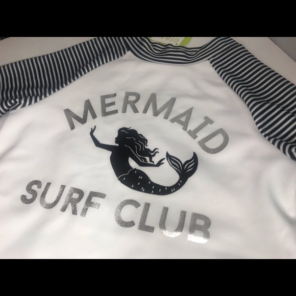 Crazy 8 | Swim | Nwt 2 Piece Swim Suit Mermaid Rash Guard | Poshmark